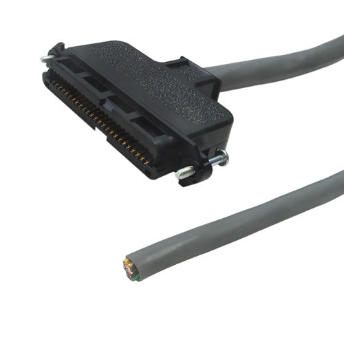 RJ21 VOICE Cat3 180 degree FEMALE Telco Amp Amphenol to open end Cable ...